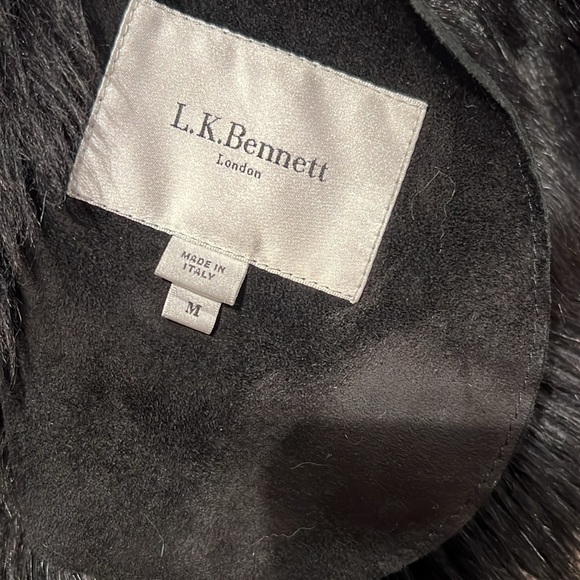 L K Bennett London | Jackets & Coats | L K Bennett London Darwin Black ...